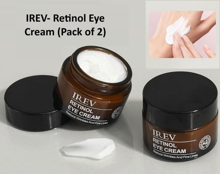 IREV- Retinol Eye Cream 30 ml Each (Pack of 2)⭐⭐⭐⭐⭐(4.9/5) (10000+ Ver ...